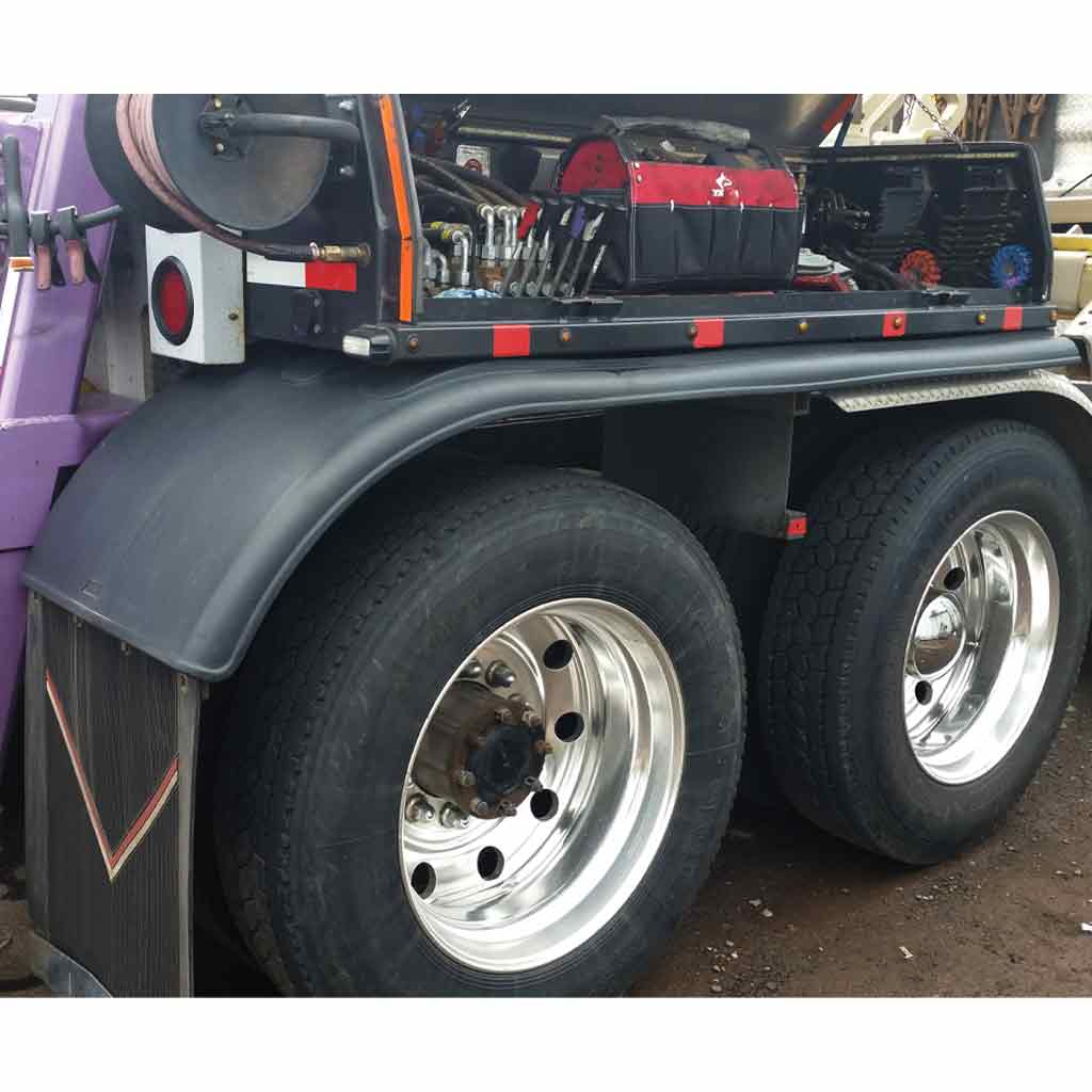 105" 'Tanker' Half Fenders - Polypropylene (Poly) - Trux Accessories